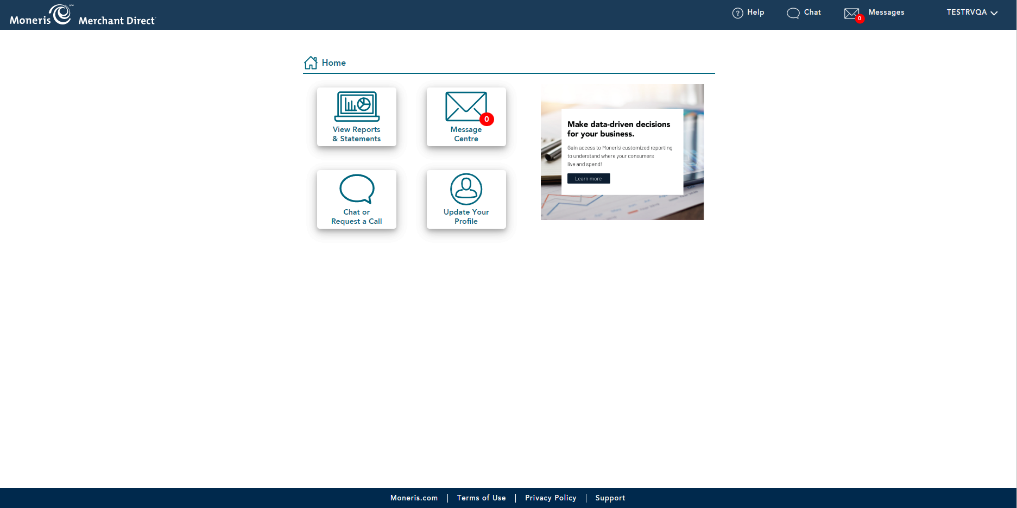 Moneris | Marchand Direct