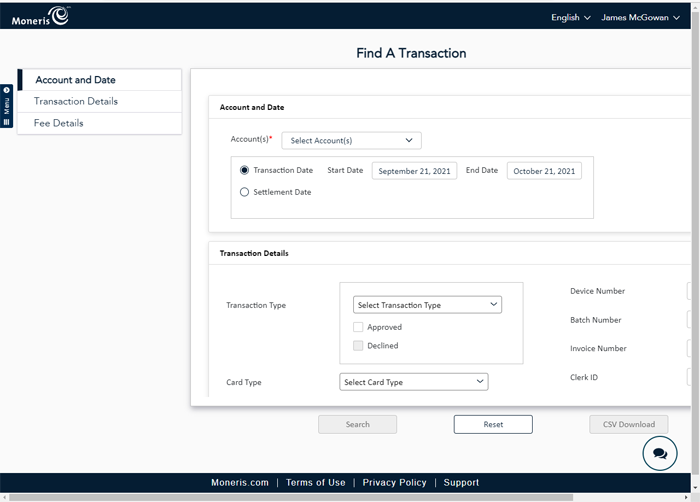 Find A Transaction Module