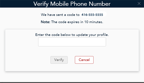 Update Your User Account
